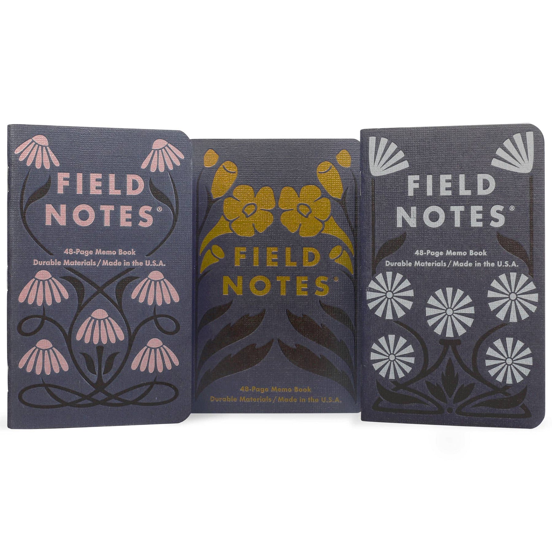 Field Notes - Fall Flowers 3-Pack – Good Postage