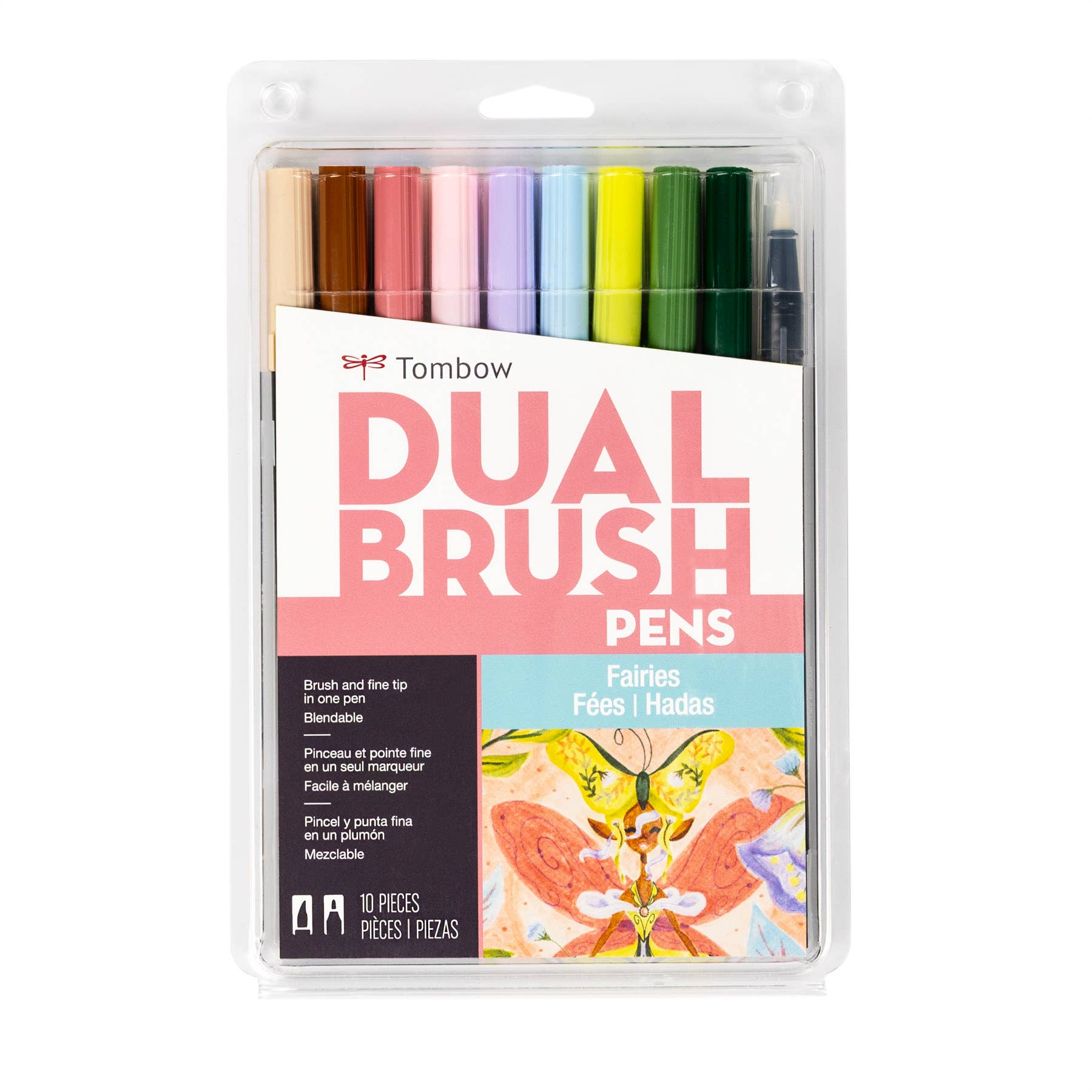 Tombow - Dual Brush Pen Art Markers - Fairies Set – Good Postage