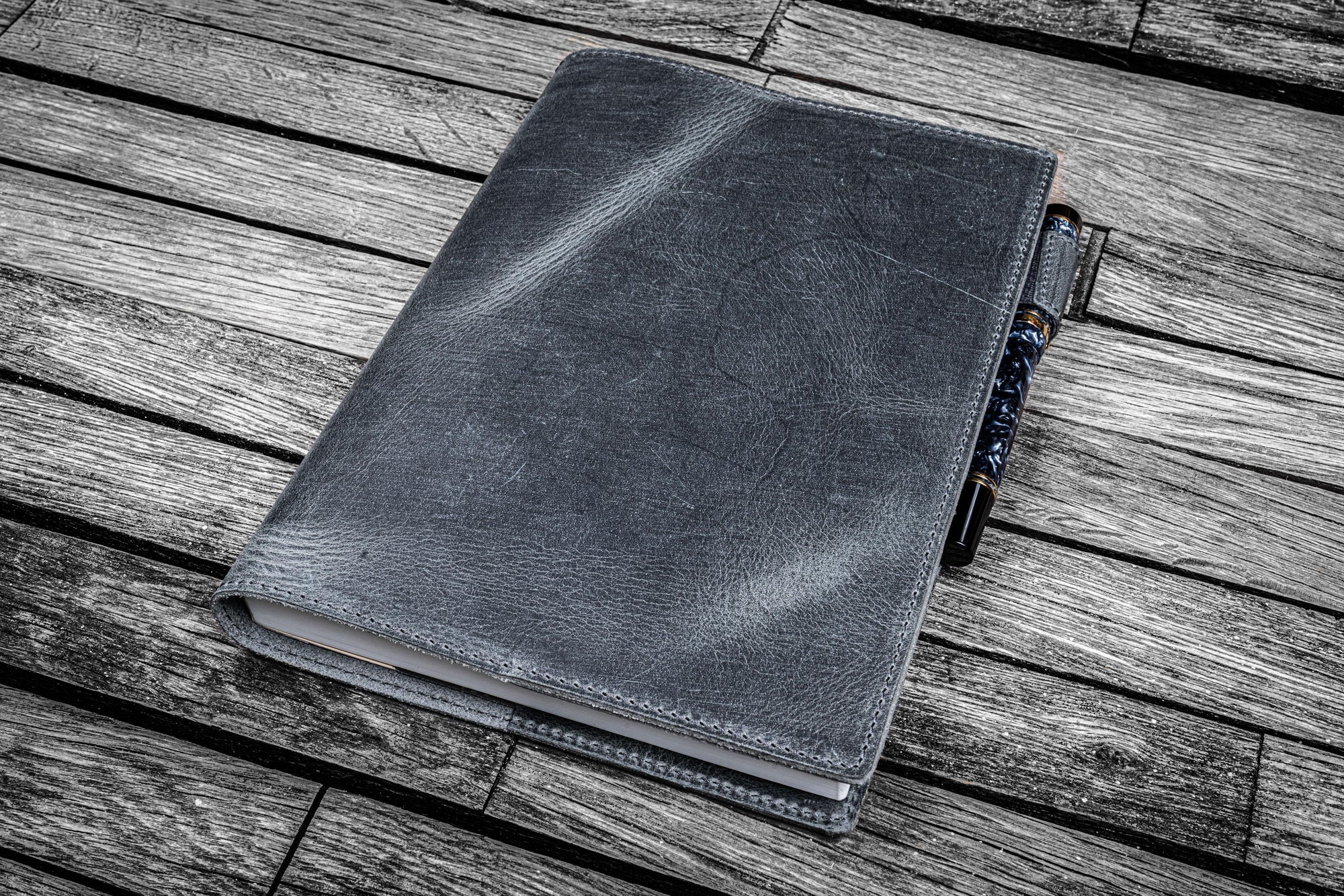 Galen Leather Slim B5 Notebook Cover – Good Postage