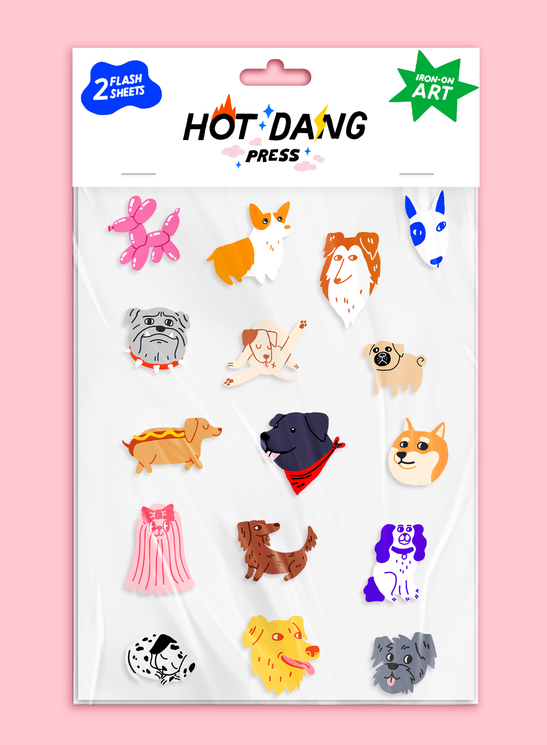 Hot Dang Press - All Dogs Sheet Set – Good Postage