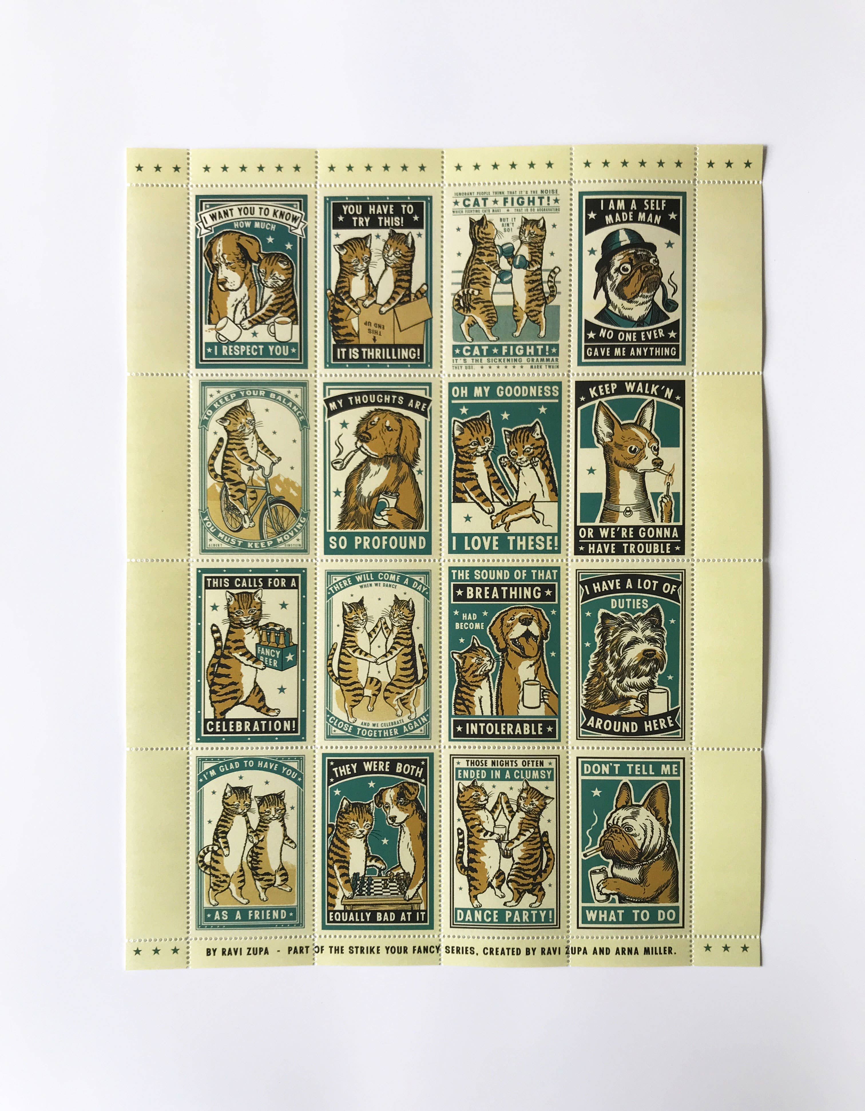 The Portland Stamp Company - Complicated Friendships - Lick & Stick St ...