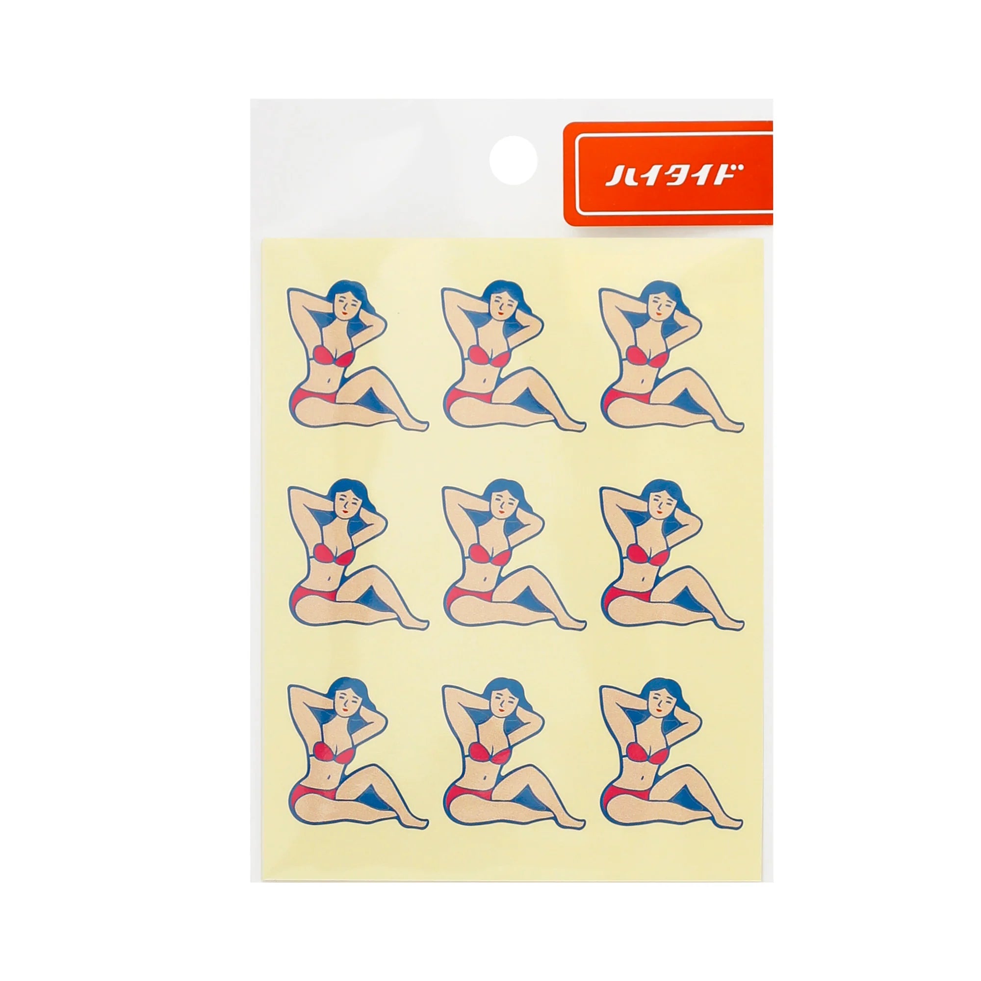 Hightide Japanese Retro Sticker Sheet – Good Postage