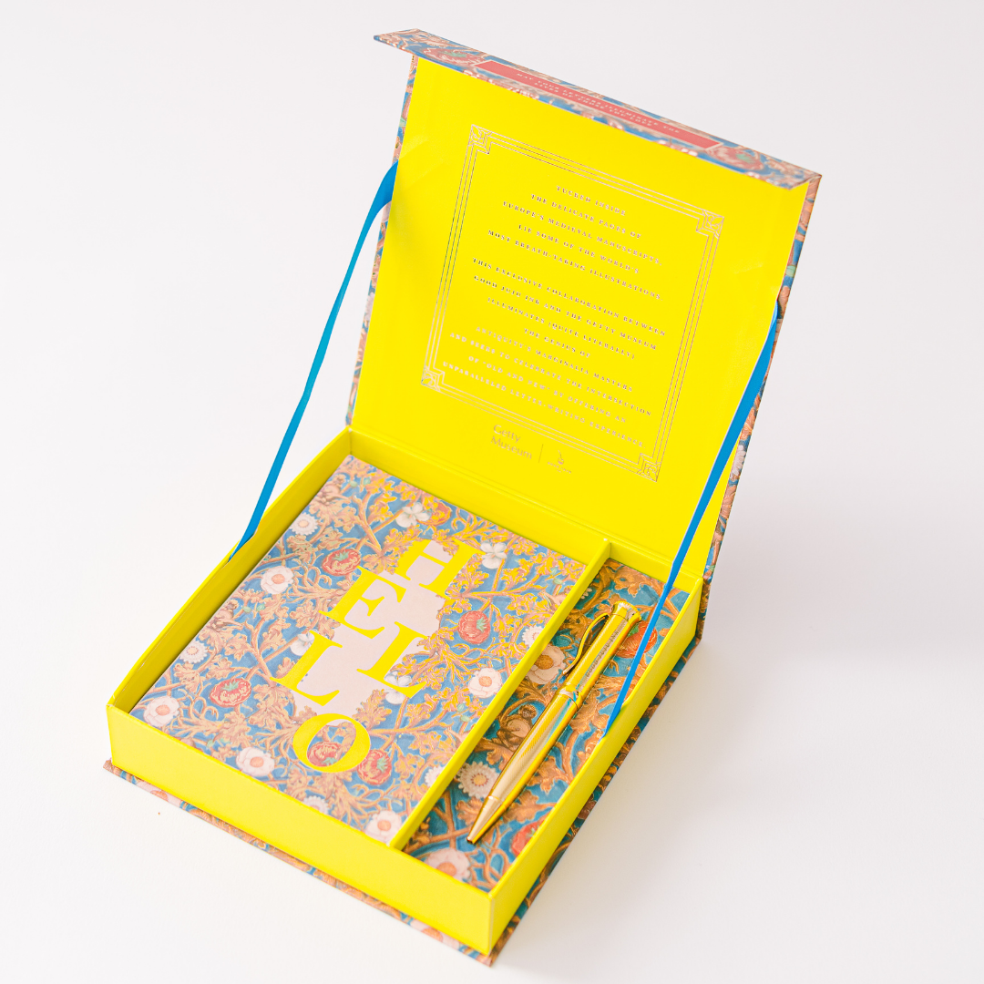 Good Juju Ink Blue Illumination Luxury Stationery Set – Good Postage