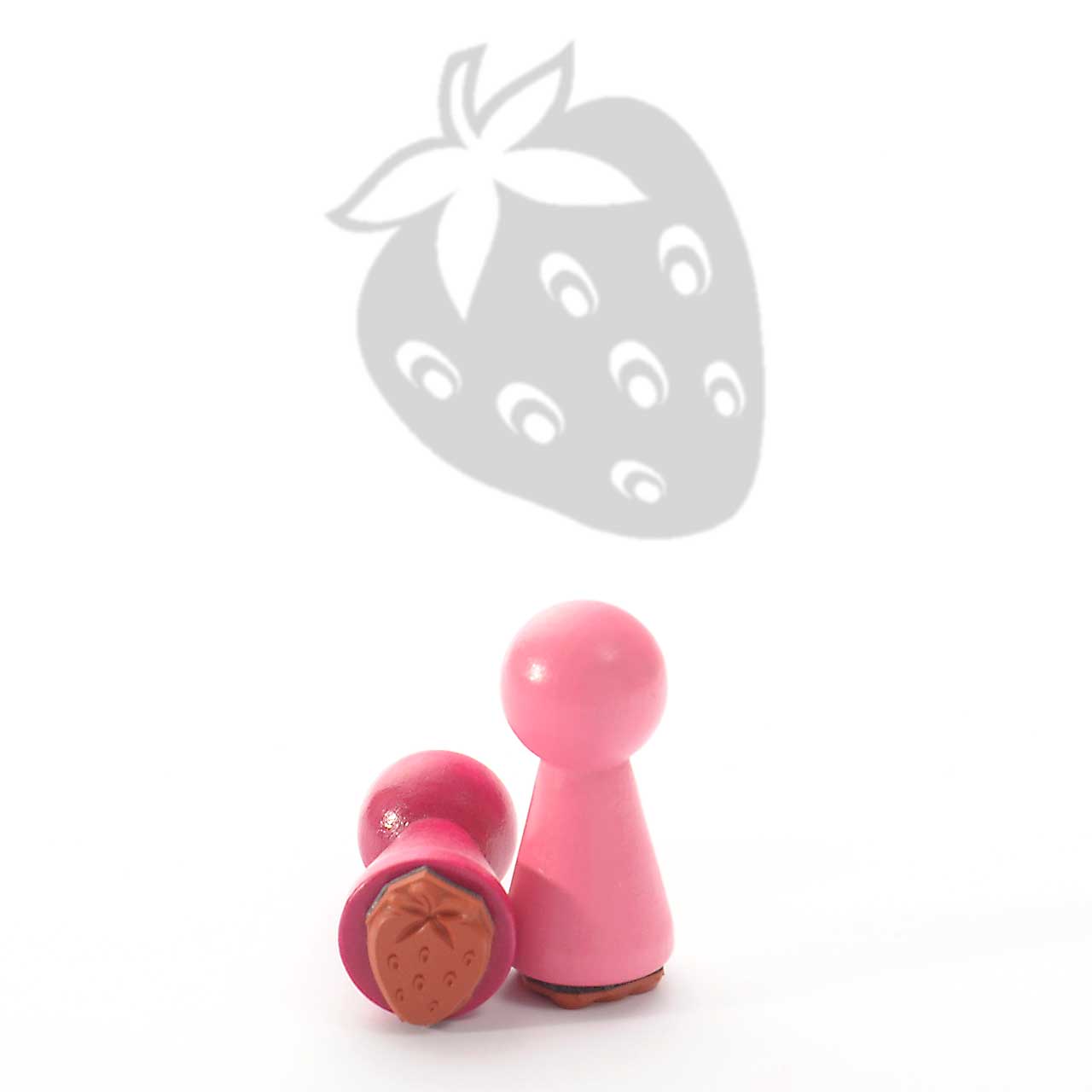 Heindesign Mini Rubber Stamp: Strawberry – Good Postage