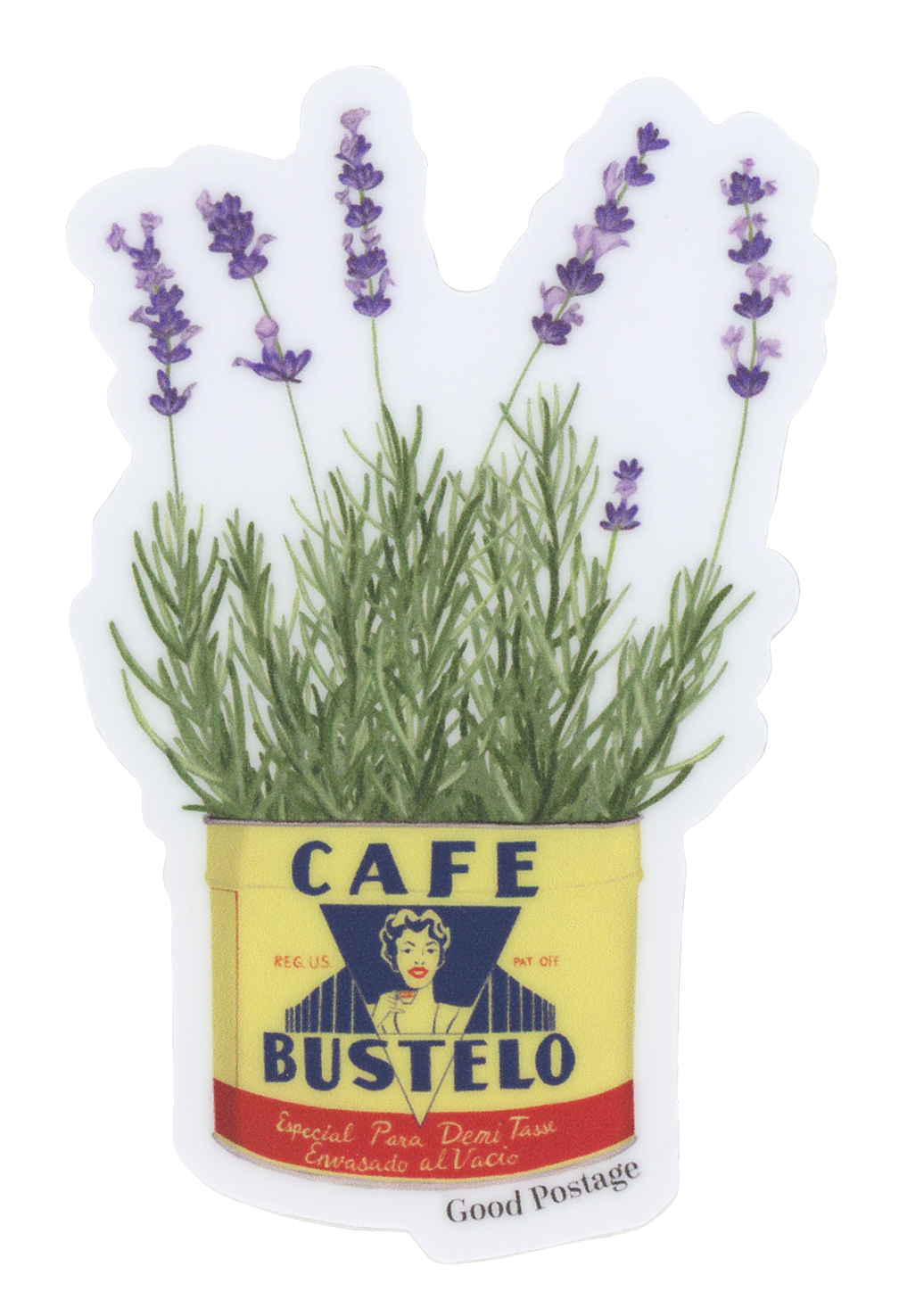 Lavender Sticker – Good Postage