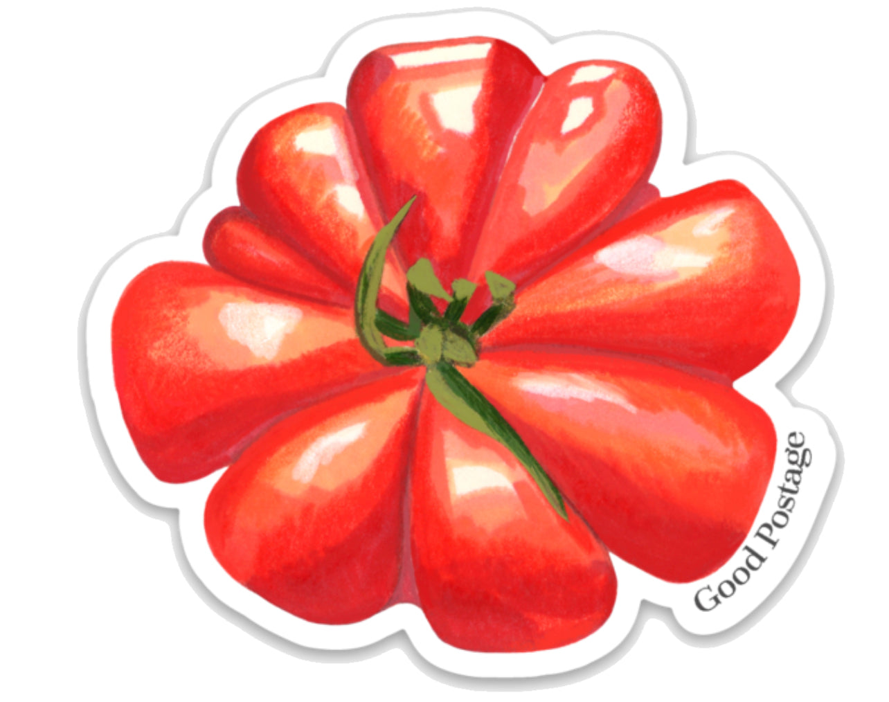 Tomato sticker – Good Postage